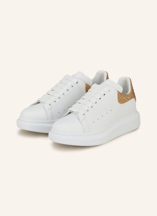 Alexander McQueen Mcqueen Sneaker Mit Schmucksteinen weiss