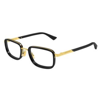 Bottega Veneta Lunettes rectangulaires - unisex - Accessoires - Noir - Taille: 53 MM