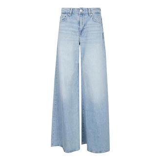 7 For All Mankind Femme, Jeans, Bleu, Taille: W26 Willow Wide Jeans