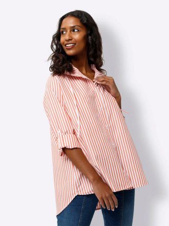 Heine Klassische Bluse Bluse Langarm