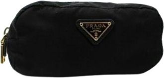 Prada Pre-owned Sacoche en nylon - Femme - Pre-owned - Noir - Taille: ONE Size