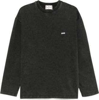 Avavav Avavav, Femme, Sweatshirts et sweats &agrave; capuche, Noir, Taille: 36 FR T-shirt &agrave; manches longues