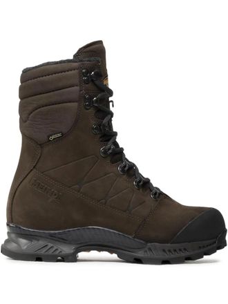 Meindl bottines en cuir à lacets - Marron