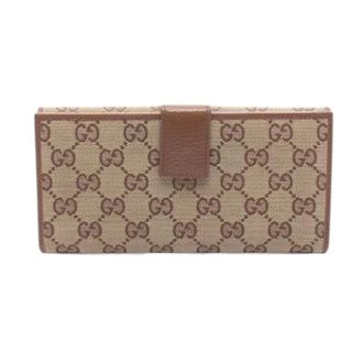 Gucci Portefeuille long Pre-owned (bi-fold) - Femme - Pre-owned - Beige - Taille: ONE Size