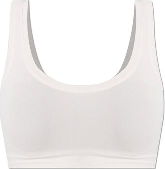 Hanro Femme, Sous-v&ecirc;tements, Blanc, Taille: 40 FR Top de Lingerie Court