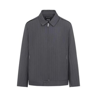 Yohji Yamamoto Refined Wool UT Blouson - - Jackets - Herren - Grau - XL
