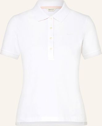GANT Piqué-Poloshirt weiss