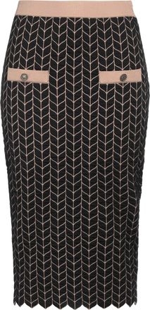 Elisabetta Franchi HOSEN & R&Ouml;CKE - Midi-R&ouml;cke auf YOOX.COM