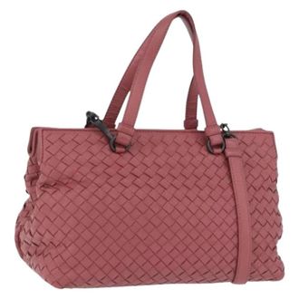 Bottega Veneta Pre-owned Vintage Hand Bag - - Pre-owned - Damen - Rosa - ONE SIZE