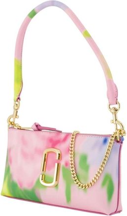 Marc Jacobs Womens The Pochette Shoulder Bag - Marc Jacobs Leather Pink Calfskin Shoulder-Hobo-Bags