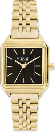 Copenhagen Uhr - Edelstahl Uhr - Vintage Watch - Gr. unisize - in Gold - für Damen