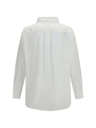 Our Legacy Mens Vast Shirt Cloud Breezey Cotton Ivory