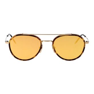 Thom Browne Acetate And Titanium Aviator Sonnenbrille - - Accessories - Herren - Mehrfarbig - 51 MM