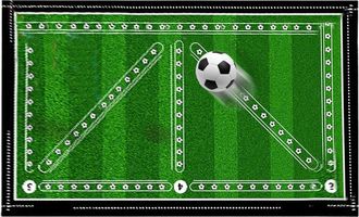 Generic Fu&szlig;balltrainingsmatte, Fu&szlig;balltrainingsmatte, Fu&szlig;ball-Trainingsmatte, ger&auml;uschlos, rutschfest, f&uuml;r Fu&szlig;ball&uuml;bungen, Fu&szlig;balltrainingsger&auml;te, Fu&szlig;ball-Tra