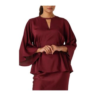 Bruuns Bazaar Acacia BBVenila Bluse - - Blouses & Shirts - Damen - Rot - M