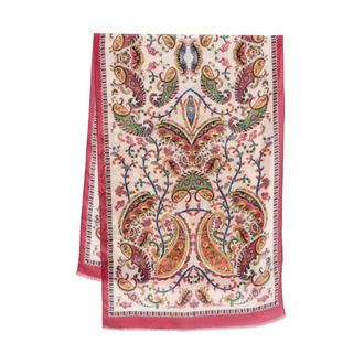 Etro Femme, Accessoires, Multicolore, Taille: ONE Size Silky Scarf