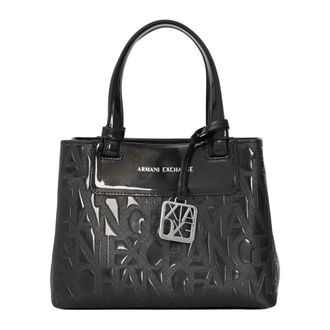 A|X Armani Exchange Elegante schwarze Handtasche mit vielseitigem Design - - Bags - Damen - Schwarzk - ONE SIZE
