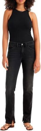 Levi's 314 Shaping Straight Workwear Jeans, Jupe de Lave, 31W x 32L Femme