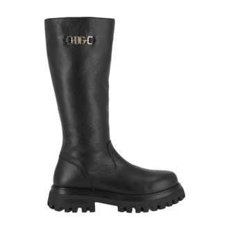 Dolce & Gabbana Femme, Chaussures, Noir, Taille: 36 EU Bottes hautes