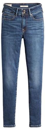 Levi's 711 Double Button Jeans Femme, Blue Wave Dark, 24W / 30L