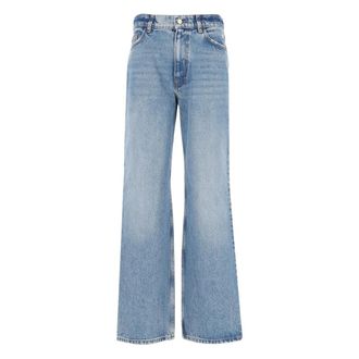 Amish Jenny Straight-Leg Jeans - - Jeans - Damen - Blau - W30
