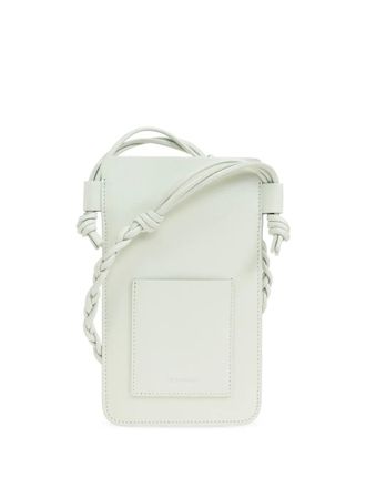 Jil Sander pochette pour smartphone à logo imprimé - Vert