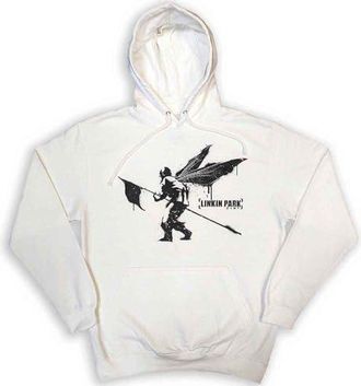 Linkin Park Sweat &agrave; Capuche Street Soldier - Adulte (L) (Blanc)