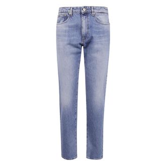 Incotex Homme, Jeans, Bleu, Taille: W32 W02A Long Leg Jeans