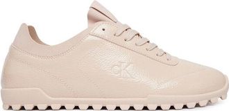 Calvin Klein Sneakers Low Profile Run Mg Pol Mix Mat HW0HW03284 Beige