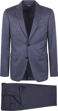 Ermenegildo Zegna Costume Classique en Laine - Homme - Costumes - Gris - Taille: 3XL