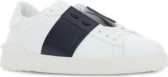Valentino Garavani Colour-Block Leather Sneaker - White