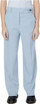 Only Only, Femme, Pantalons, Bleu, Taille: 40 FR L32 Wide Leg Tailored Pantalons