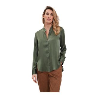 Caliban Stilvolles Hemd f&uuml;r M&auml;nner - - Blouses & Shirts - Damen - Gr&uuml;n - XL