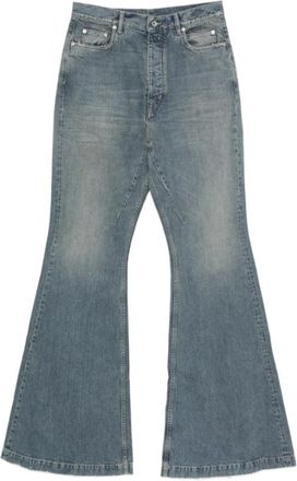 Rick Owens Homme, Jeans, Bleu, Taille: W32 Pantaloni in Denim Bolan Bootcut