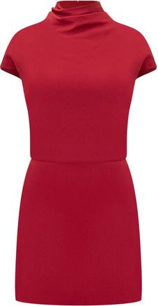 Versace Femme, Robes, Rouge, Taille: 40 FR Short Robes