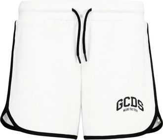 GCDS Gcds, Femme, Sport, Blanc, Taille: 42 FR Training Shorts
