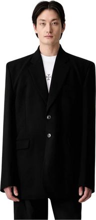 VETEMENTS Blazer Brod&eacute; - Homme - Vestes - Noir - Taille: XL