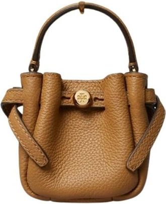 Tory Burch Femme, Accessoires, Brun, Taille: ONE Size Romy Bucket Bag Charm