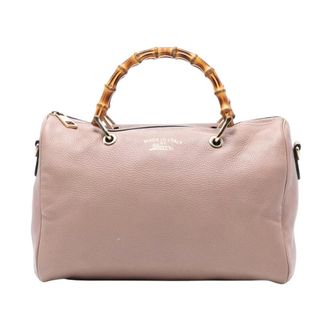 Gucci Pre-owned Sac &agrave; main port&eacute; main - Femme - Pre-owned - Rose - Taille: ONE Size