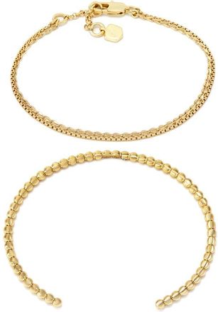 Fossil Damen Messing mit Multi Style Armband Set