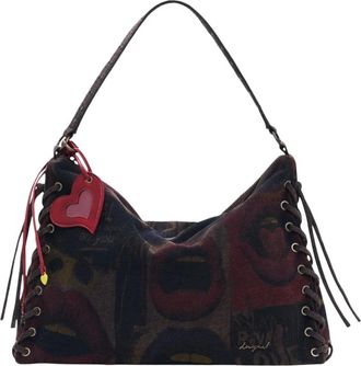 Desigual Femme, Sacs, Multicolore, Taille: ONE Size Bag_Reprise Leiria Graffiatto
