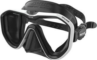 Seac Seac Appeal, Italien hergestellte Einglas-Tauchmaske mit Einer 3D-Schnalle direkt am Maskenkörper
