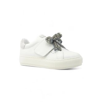 Kurt Geiger Laney Bow Sneaker - - Shoes - Damen - Wei&szlig; - 36 EU
