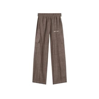 Palm Angels Wide Hosen - - Trousers - Herren - Braun - M