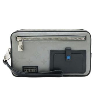 Louis Vuitton Sac bandouli&egrave;re Monogram Satellite Alpha doccasion - Homme - Pre-owned - Gris - Taille: ONE Size