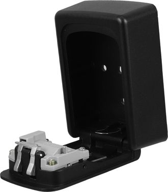 Soimiss Schlüsselkasten Zur Wandmontage Mit Zahlenkombination Wasserdichter Schlüsselsafe Aus Metall Für Draußen Organizer Für Schlüsselversteck Im Garten