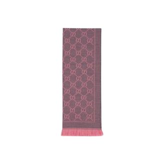 Gucci GG Wollschal - - Accessories - Damen - Rosa - ONE SIZE