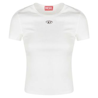 Diesel Femme, Tops, Blanc, Taille: 36 FR T-Ele-Long