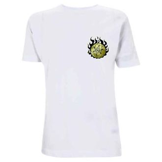 Bring Me The Horizon T Shirt Globe Band Logo Nouveau Officiel Homme Blanc Size L