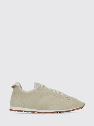 Jacquemus Les Tennis Sneaker aus Kalbsveloursleder mit gezackter Sohle